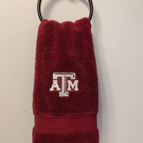 Personalized Texas A&M Aggie Spirit Towel 2 ST021 // Aggie | Etsy