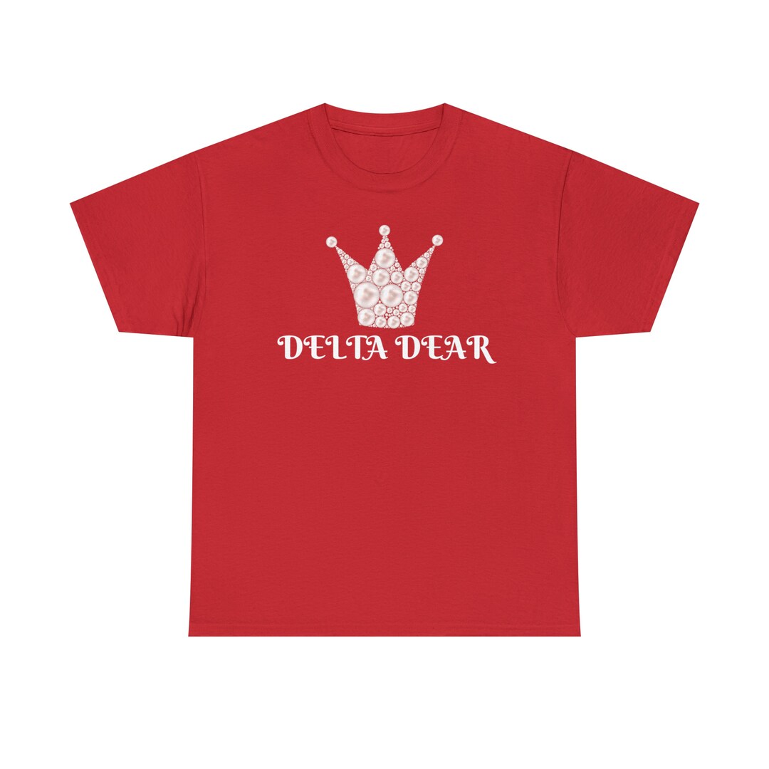 Delta Dear Cotton Tee - Etsy