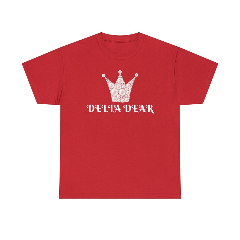 Delta Dear Cotton Tee - Etsy