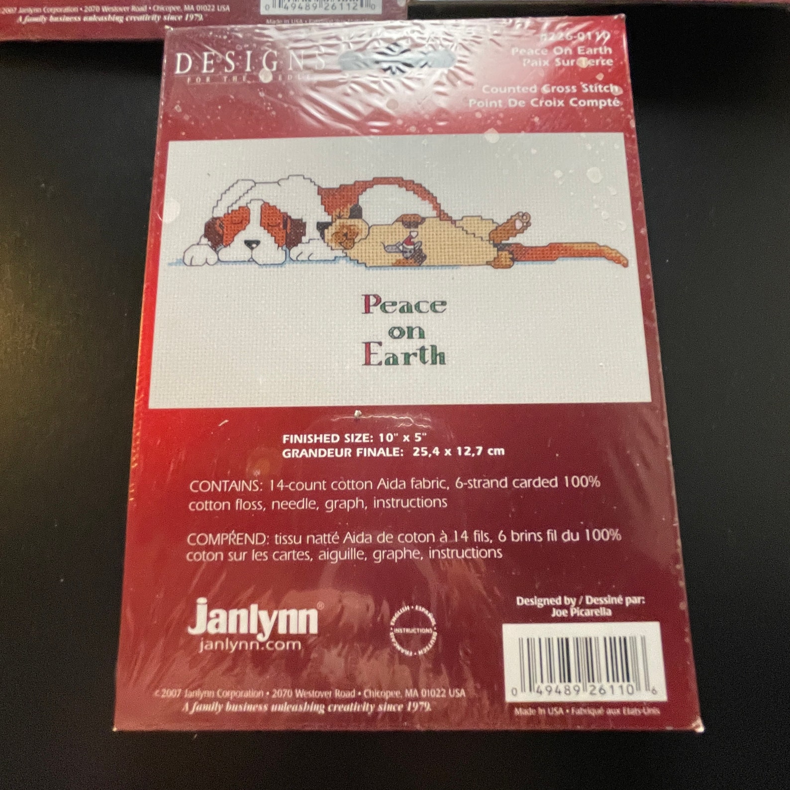 Janlynn Designs for the Needle Bset of 3 Counted Cross Stitch | Etsy