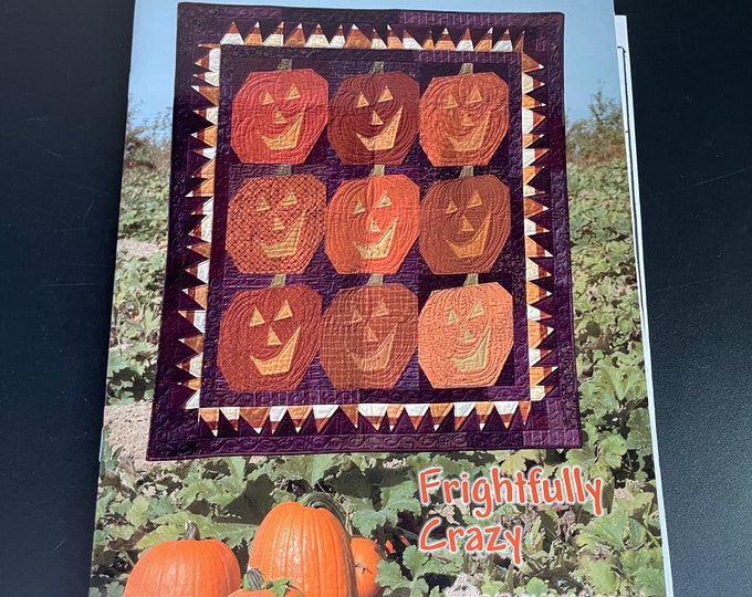The Buggy Barn Frightfully Crazy Quilt Pattern Booklet Hard to Find See ...