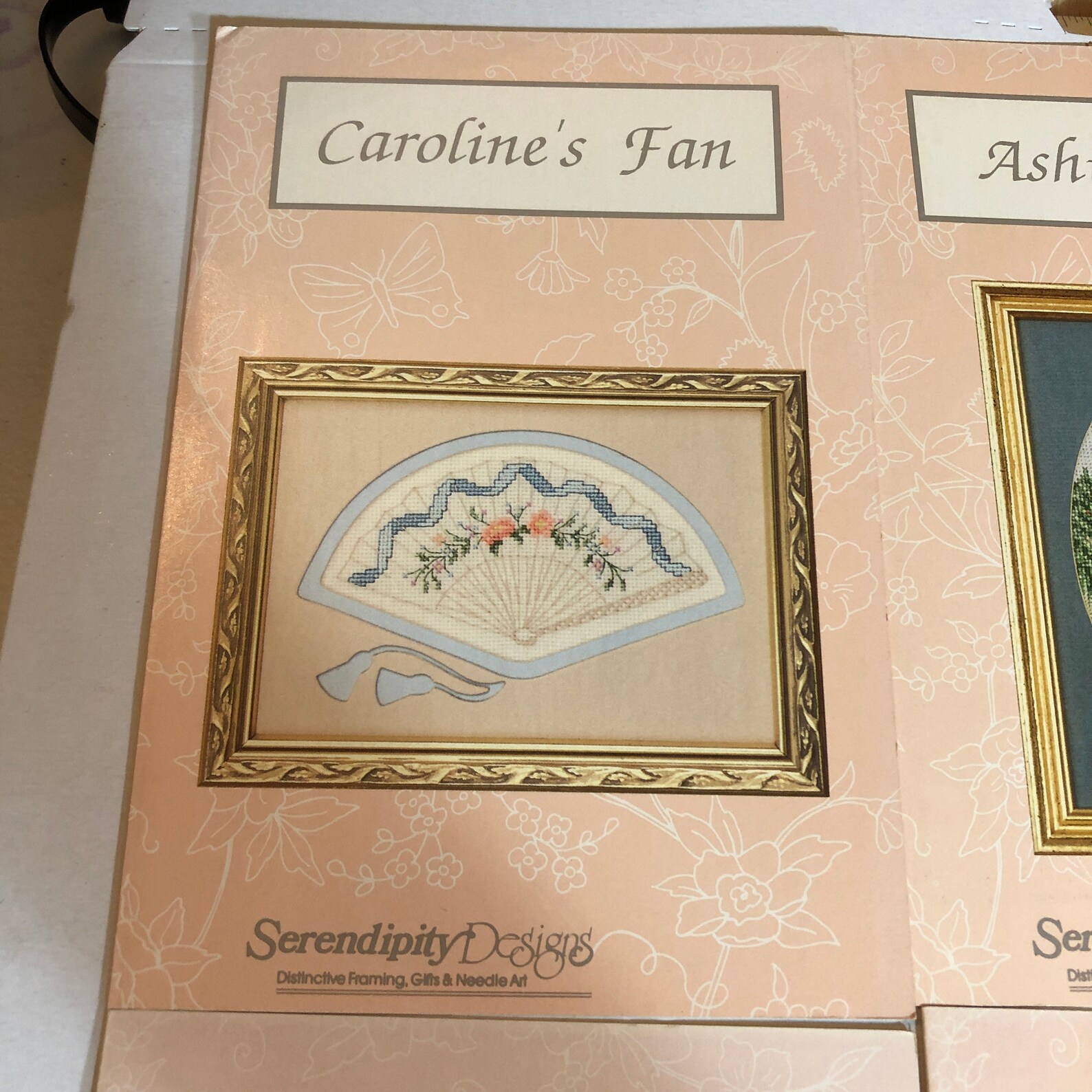 Serendipity Designs Set of 6 Vintage 1990 Counted Cross - Etsy