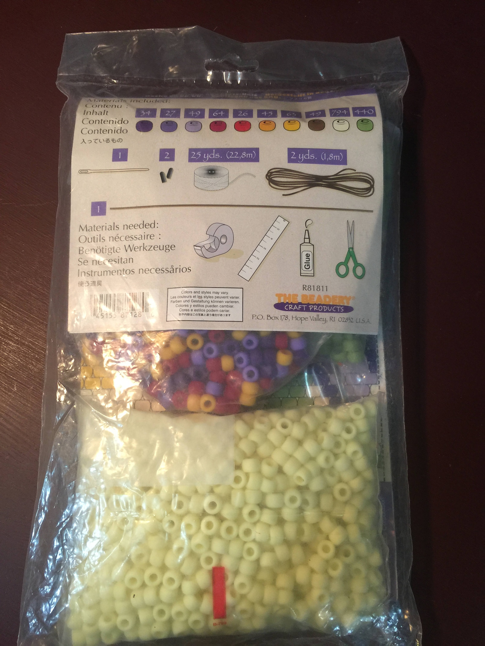 The Beadery Craft Products Beaded Banner Kit Fruit | Etsy