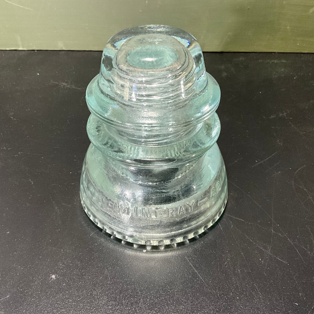 Crystal Clear Electric Line Pole Insulator Made in Hemingway AZ USA ...