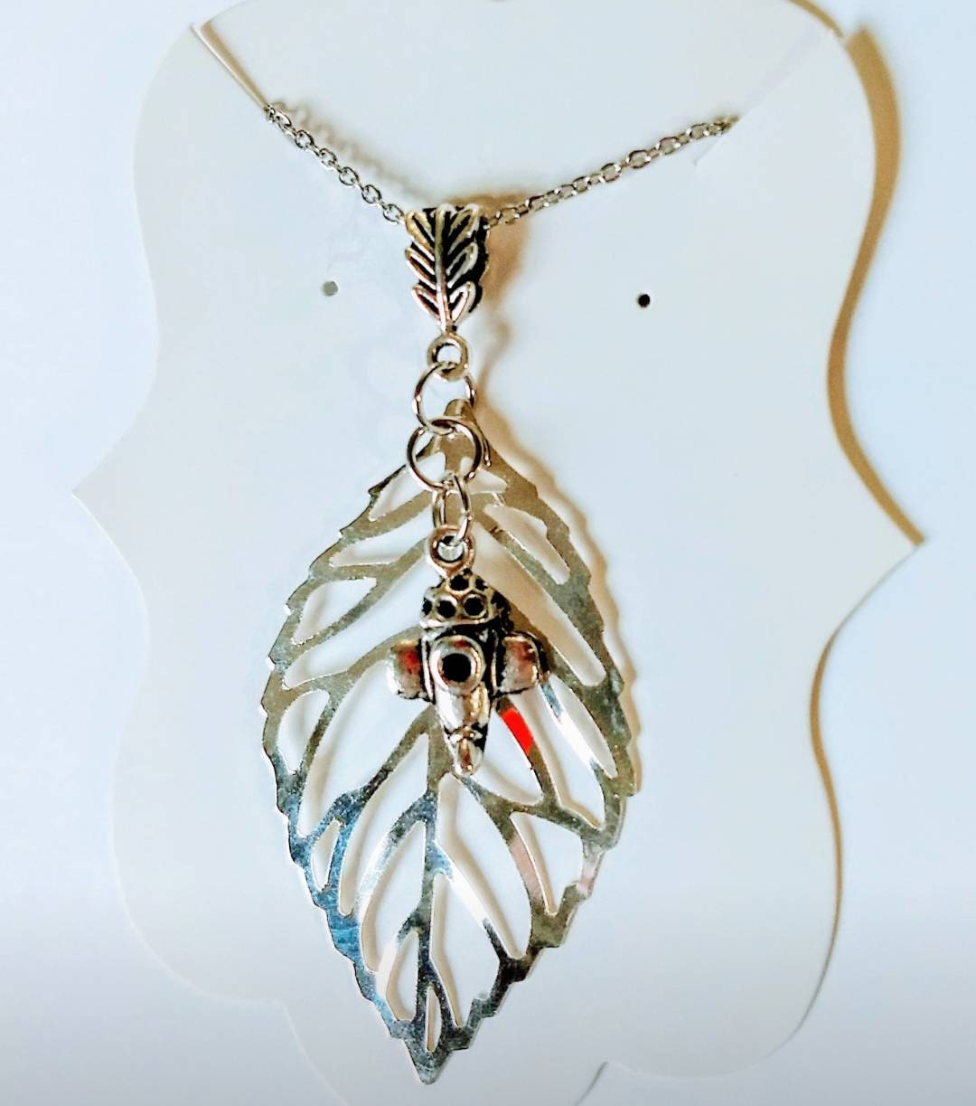 Firefly-inspired Necklace Firefly Serenity Leaf on the Wind - Etsy