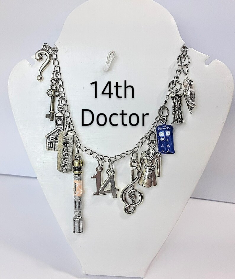14th Doctor Who Charm Bracelet Fourteenth Doctor 14th Dr Ncuti Gatwa - Etsy