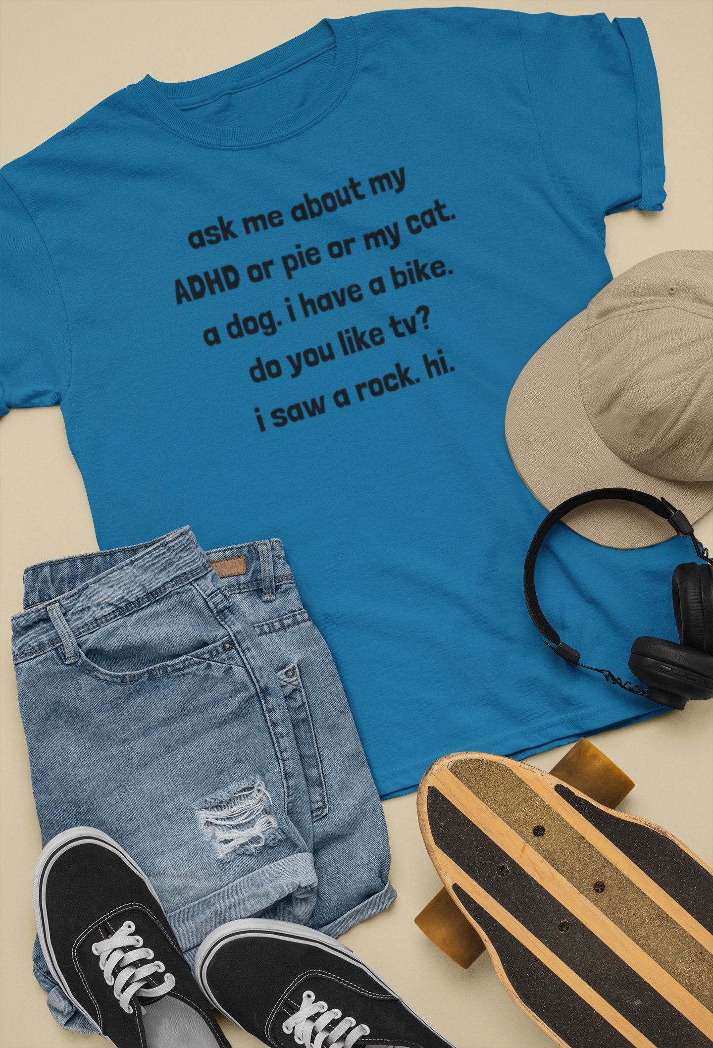 ADHD Merch: T-Shirts, Pins & Stickers for Proud Neurodivergents