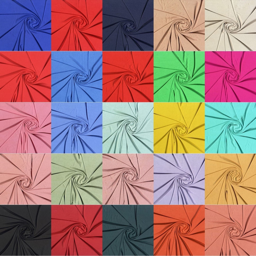 Manhattan 4-way Stretch 100% Polyester Fabric With Free Shipping - Etsy