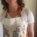 Women's Apron - 1976 Calendar Apron - Autumn Apron - Upcycled Apron ...