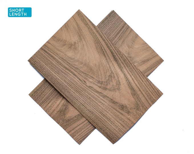 Tiger Etimoe Wood Veneer Sheets, 30x16cm, 2 Sheets, Grade AA [CS4ETI1X2 ...