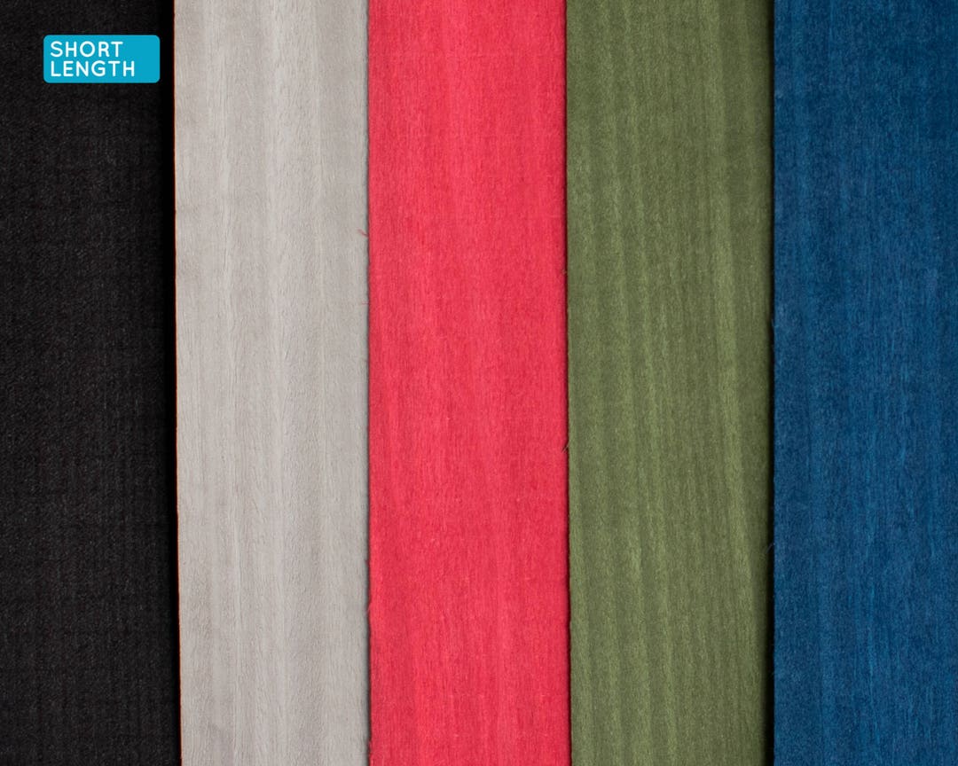 Dyed Wood Veneer Essentials Mix, 30cm (~11.8″) Long, 5 Sheets Total ...