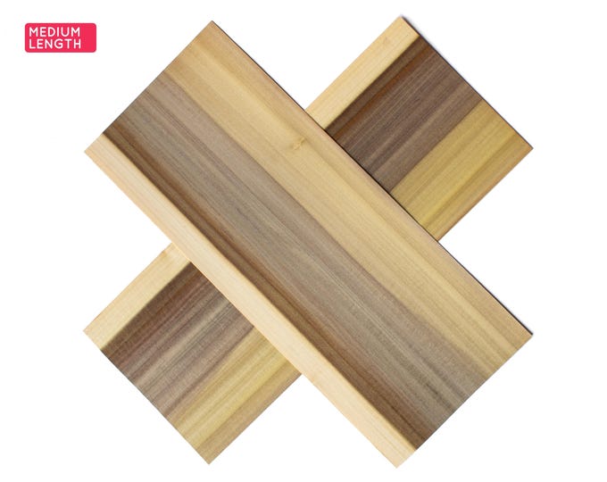 Rainbow Poplar Wood Veneer Sheets, 56x23cm, 2 Sheets, Grade A ...