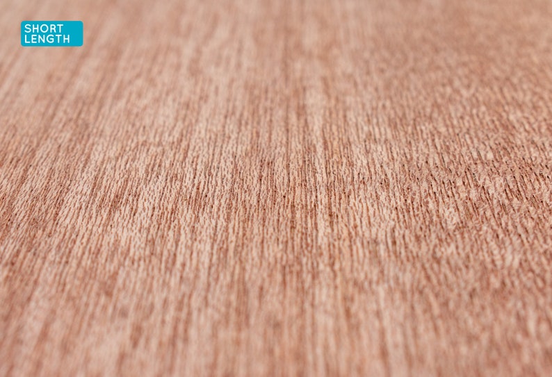 Light Red Meranti Wood Veneer Sheets, 30x12cm, 2 Sheets, Grade AA ...