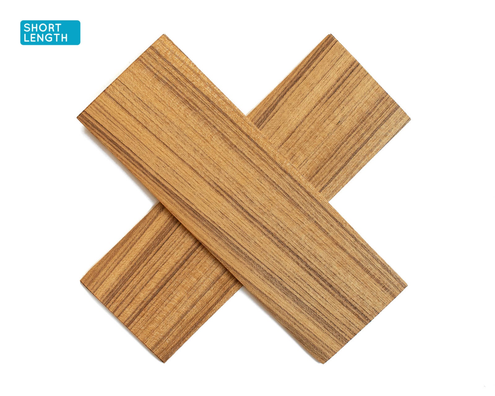 Burmese Teak Wood Veneer Sheets, 30x9cm, 2 Sheets, Grade A [CN1TEA1X2 ...