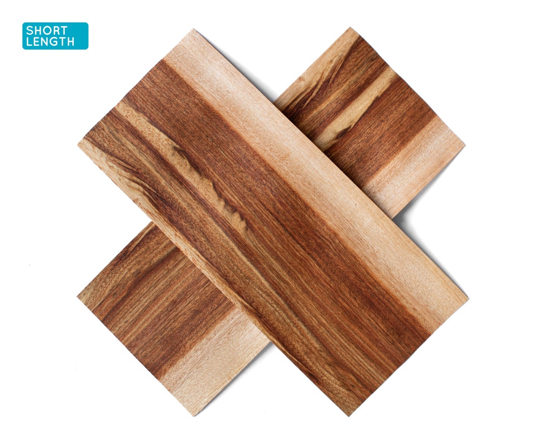 Mango Wood Veneer Sheets, 30x10cm, 4 Sheets, Grade A/B CN1MNG1X4 / Wood ...