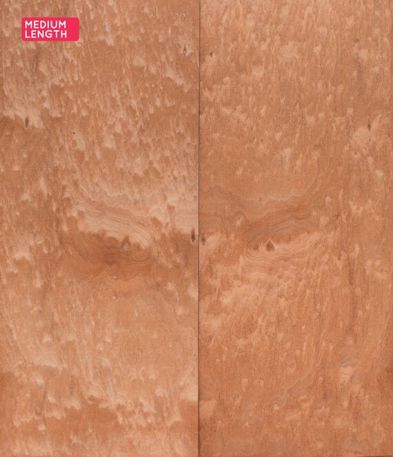 Figured makore wood veneer sheets 56x24cm 2 sheets grade AA | Etsy