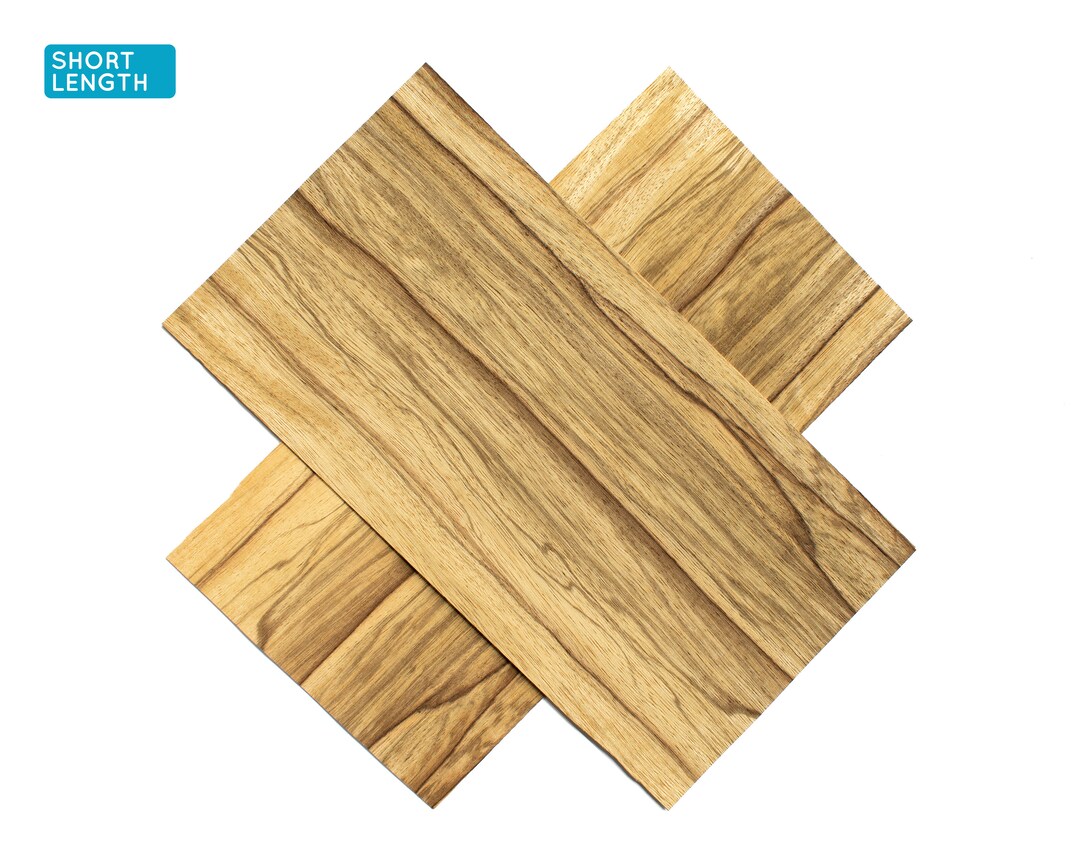 Black Limba Wood Veneer Sheets, 30x16cm, 2 Sheets, Grade AA [CE2BLI1X2 ...