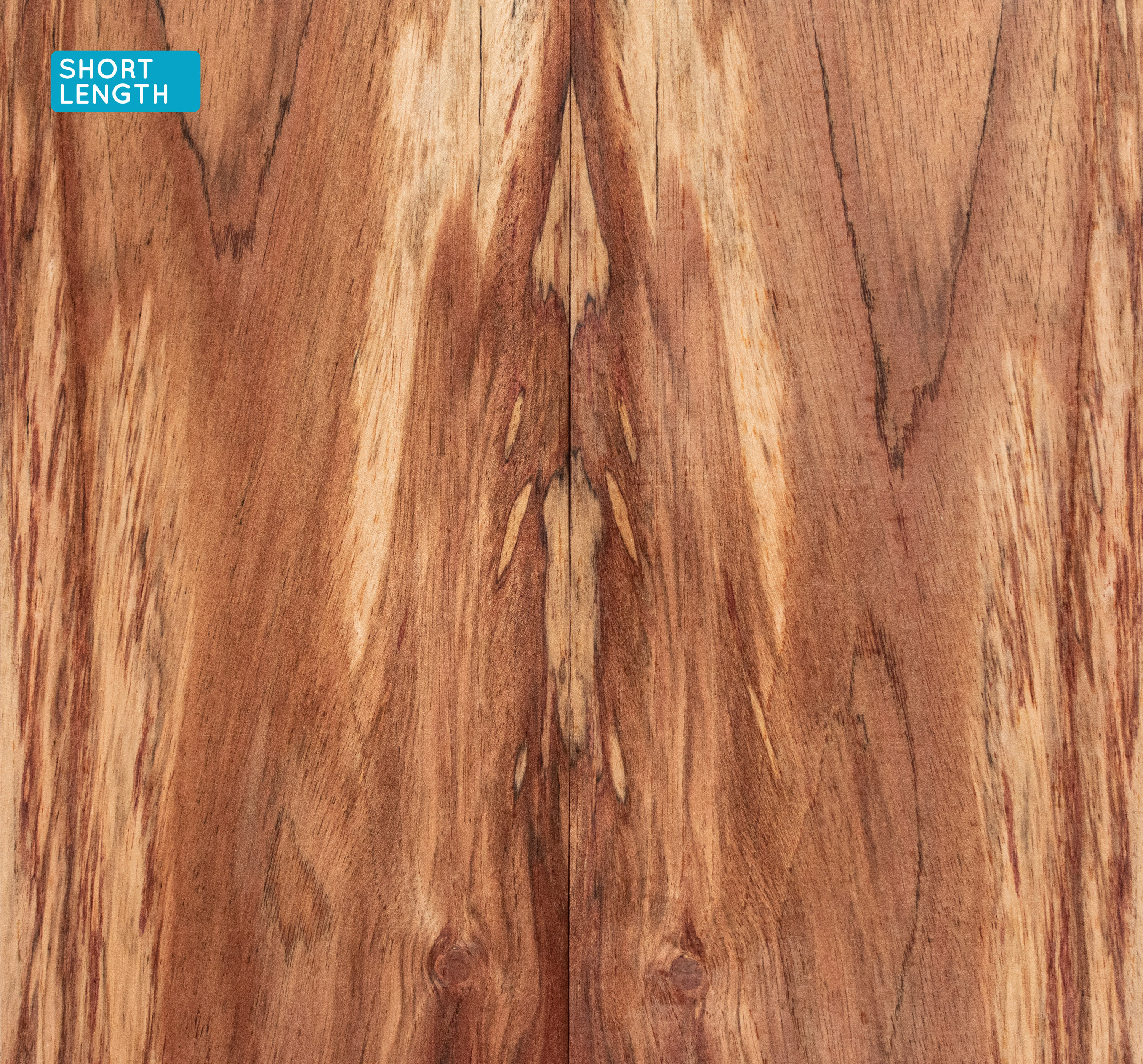 Tiger Etimoe Wood Veneer Sheets, 30x16cm, 2 Sheets, Grade AA [CS4ETI4X2 ...