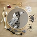 Australian Magpie Embroidery Pattern: Modern Bird Art (PDF Pattern) - Etsy