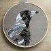 Australian Magpie Embroidery Pattern: Modern Bird Art (PDF Pattern) - Etsy