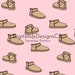 Seamless Digital Print, Cute and Preppy UGG Boots, Fall Pattern, Ultra ...