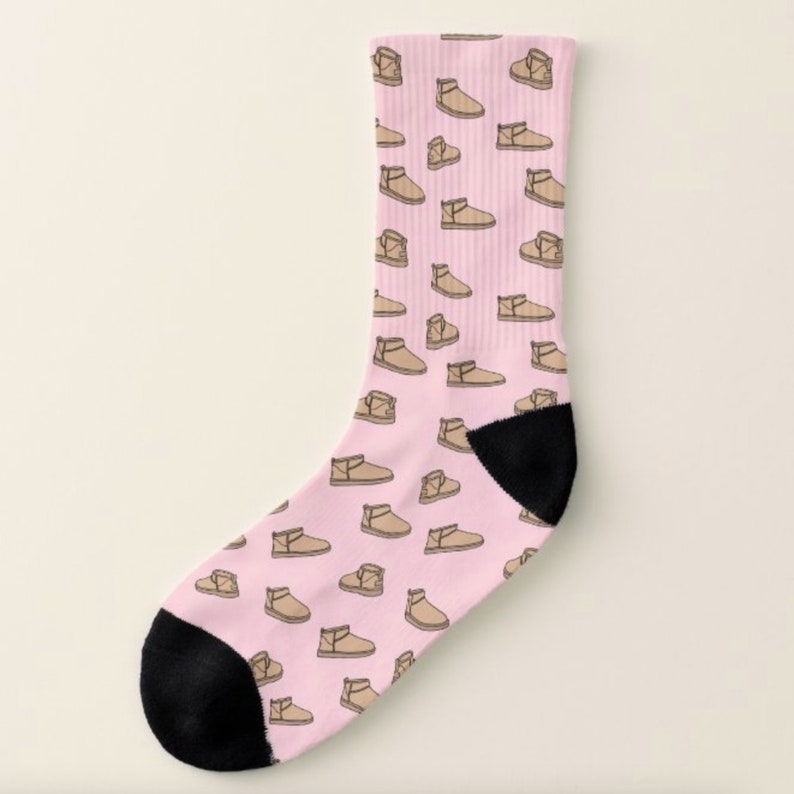 Seamless Digital Print, Cute and Preppy UGG Boots, Fall Pattern, Ultra ...