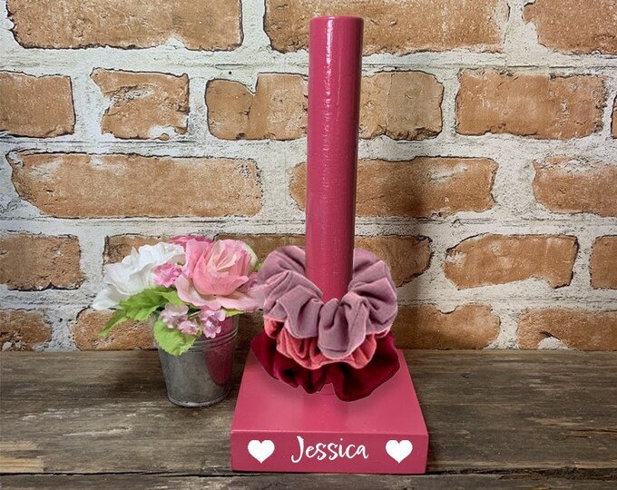 Scrunchie Stand, Scrunchie Holder, Scrunchie Storage, Hair Ties, Hair ...