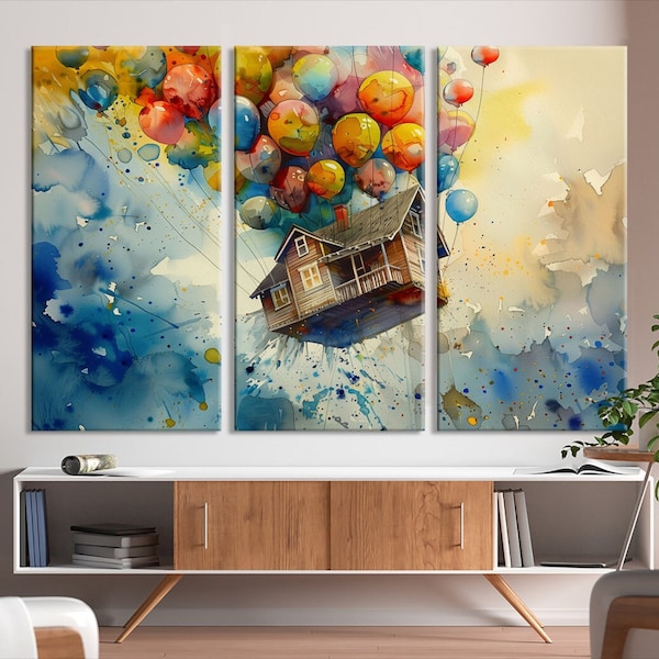 Up Pixar Wall Art - Etsy