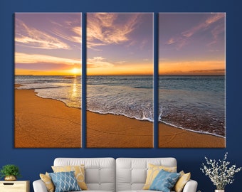Sunset Triptych - Etsy