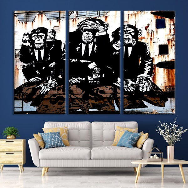 Three Wise Monkeys - Etsy