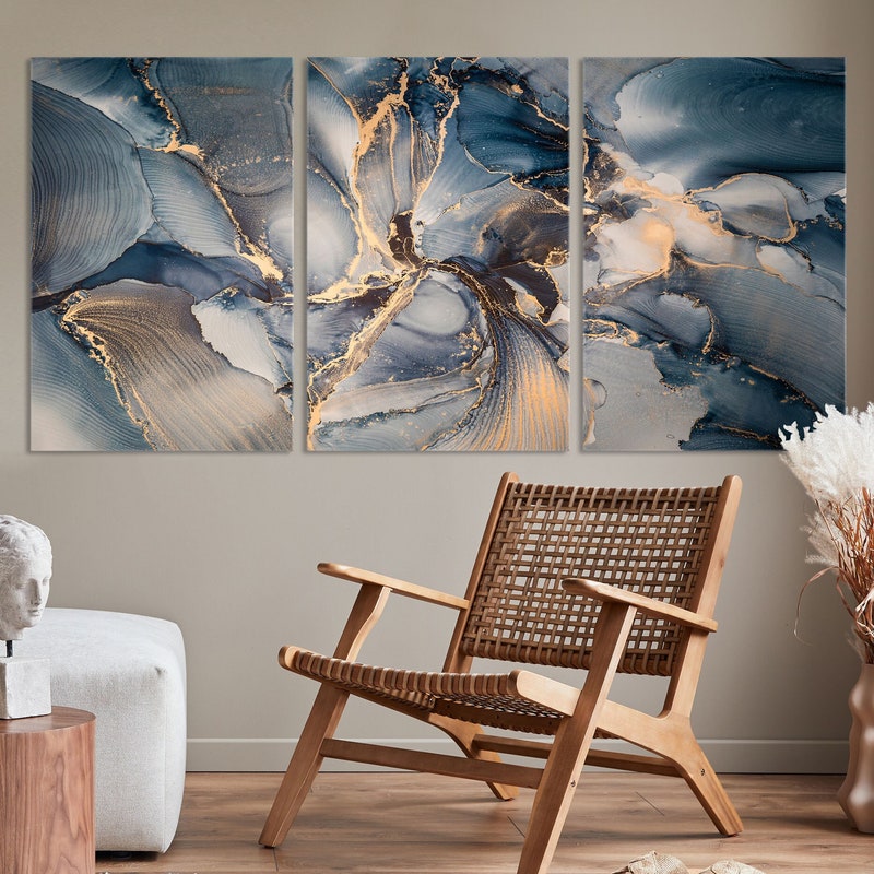 Abstract Canvas Wall Art - Etsy