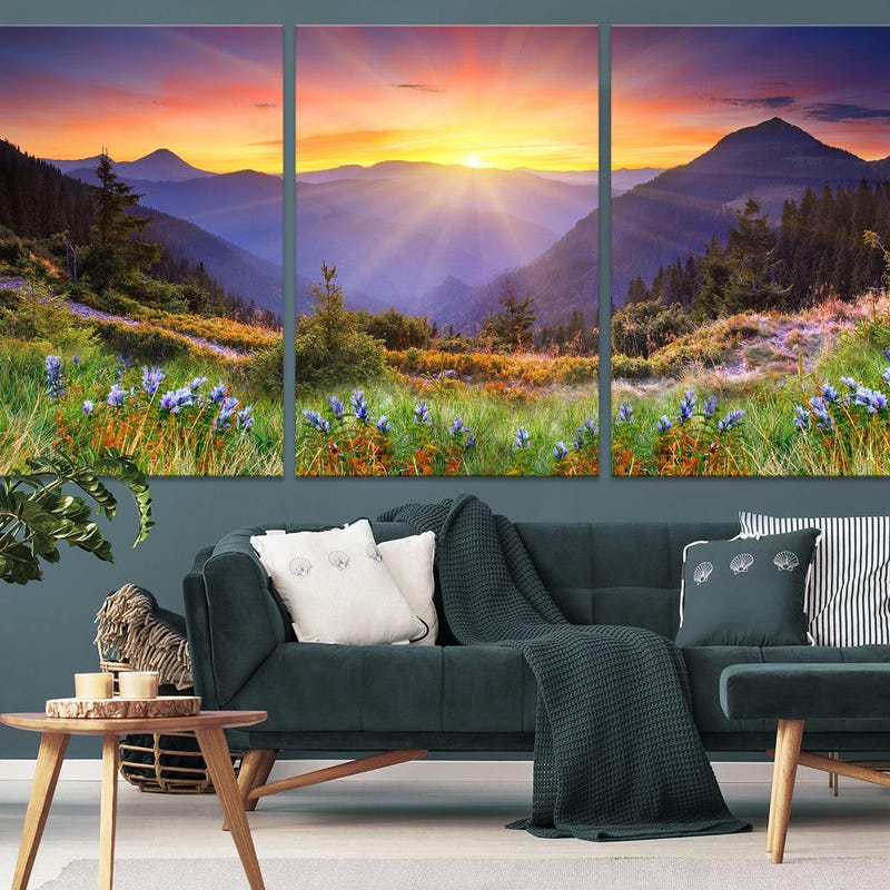 Multi Panel Wall Art - Etsy