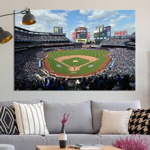 Citi Field Wall Art, Stadium Canvas Art Print, New York Mets Wall Decor ...