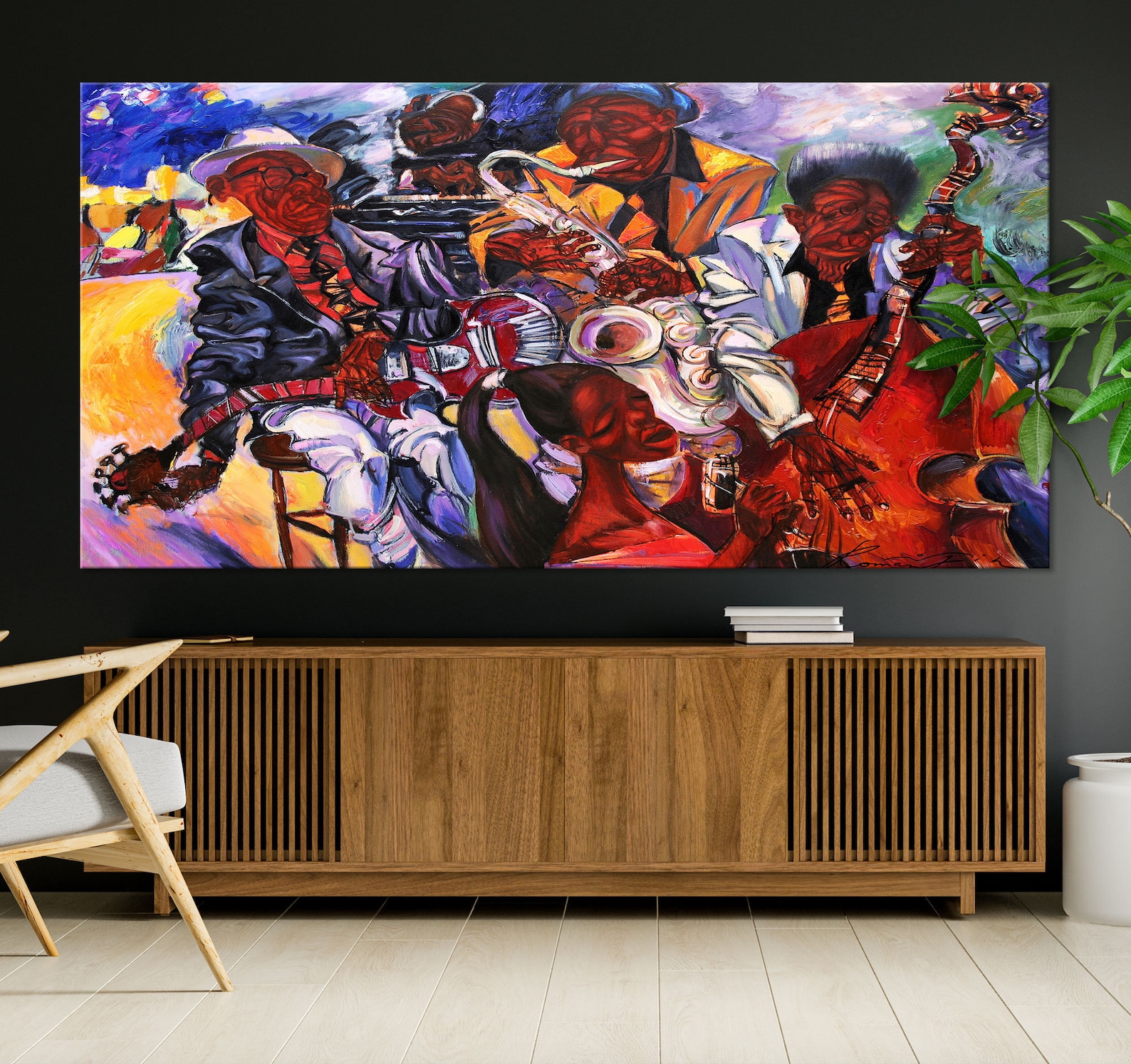 Large African American Wall Art Abstract African Painting | Etsy Large African American Wall Art Abstract African Painting | Etsy