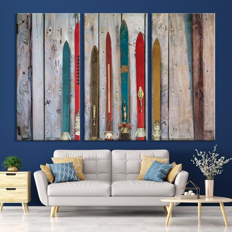 Ski Wall Art - Etsy