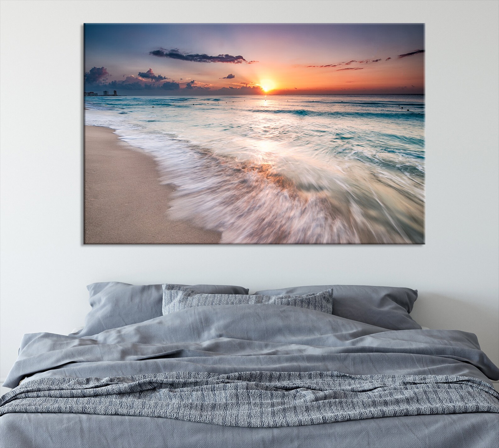 Tropical Wall Art Large Ocean Wall Art Ocean Landscape Art - Etsy