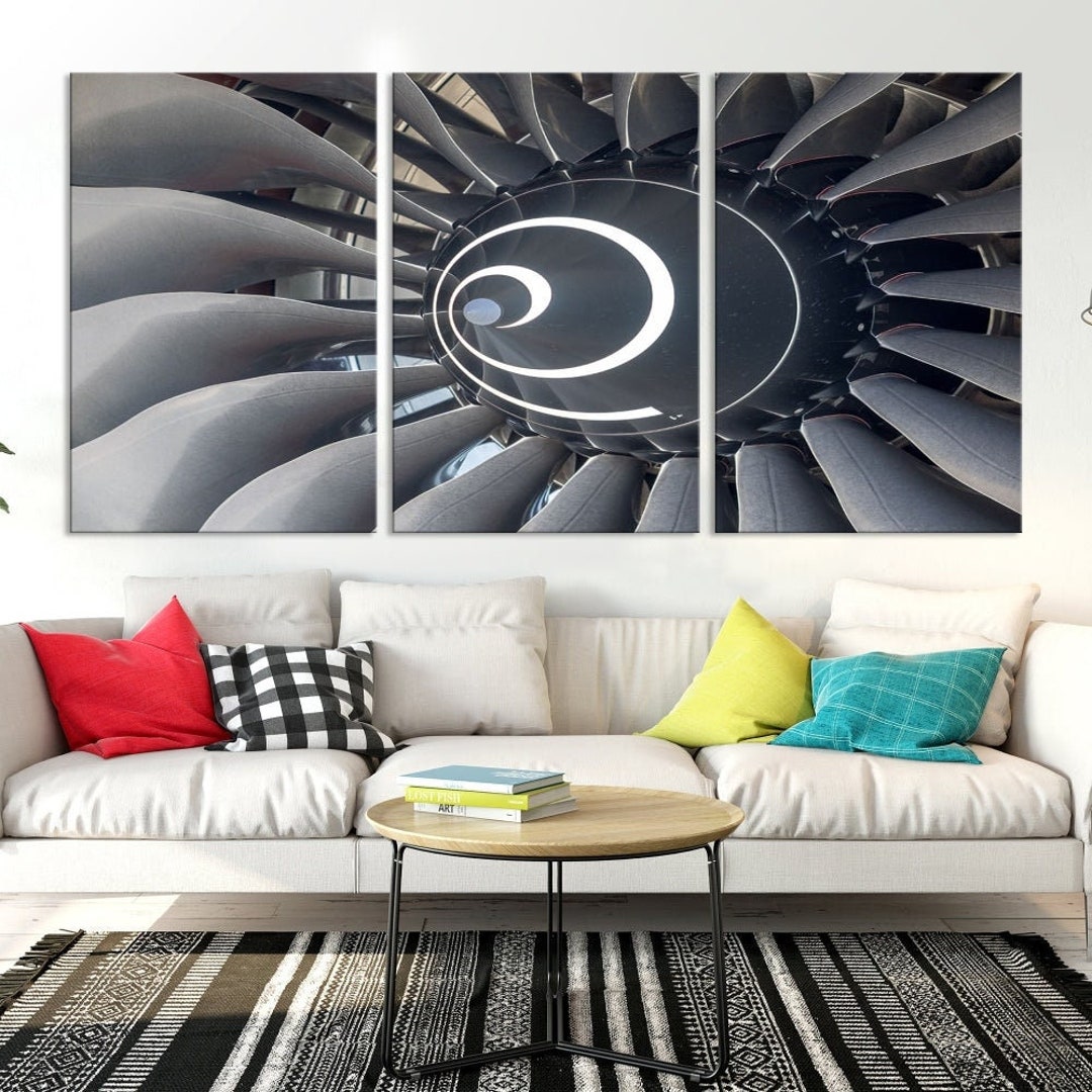 Propeller Wall Art Vintage Propeller Canvas Print Aviation - Etsy
