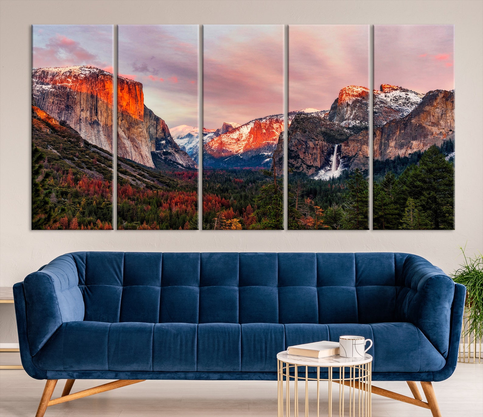 Yosemite National Park Canvas Wall Art Yosemite Canvas Print | Etsy