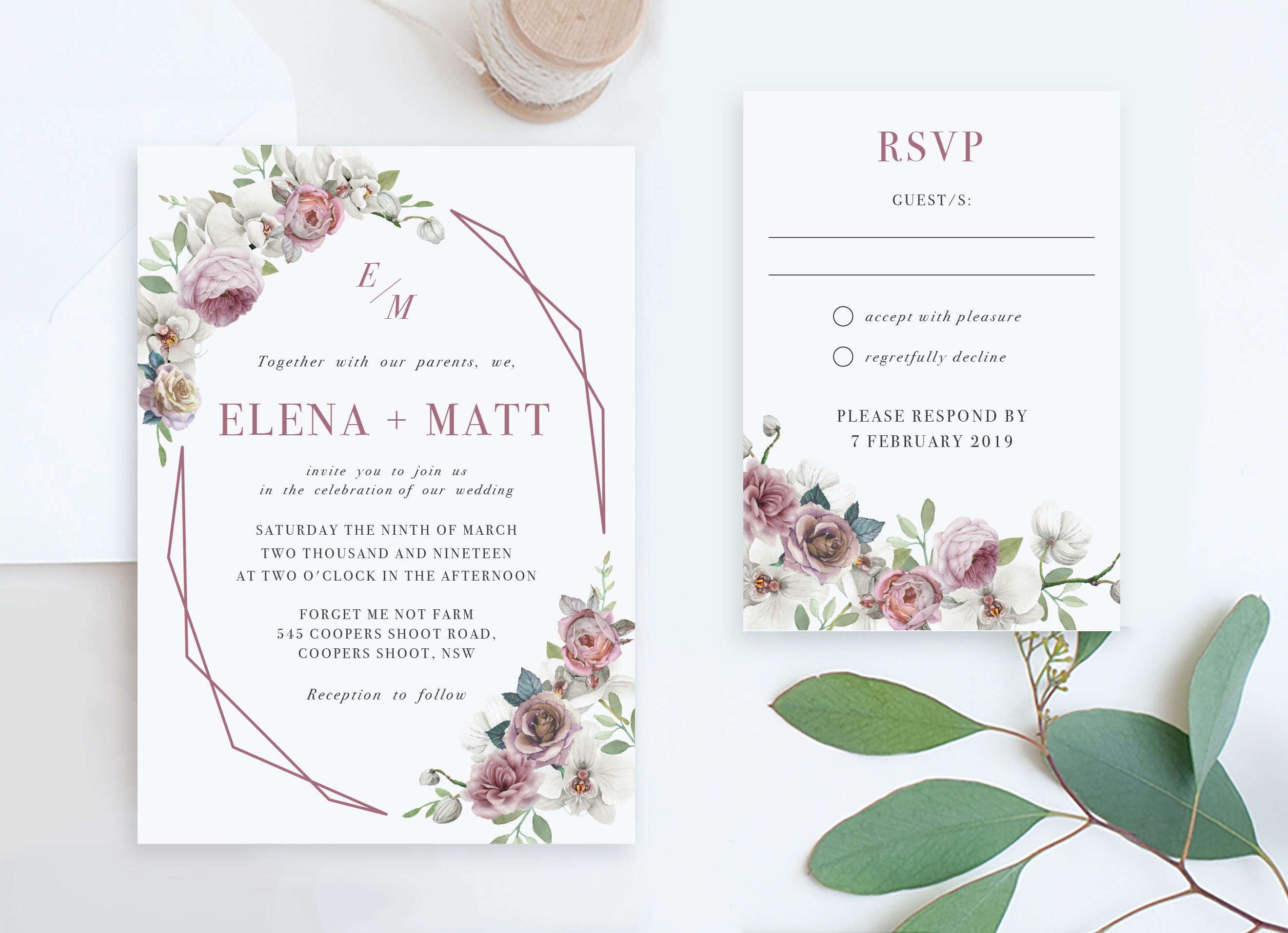 Cheap Wedding Invitation Suite Invite And RSVP Online Kit Etsy Cheap Wedding Invitation Suite Invite And RSVP Online Kit Etsy