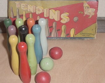 Ten Pins Game - Etsy