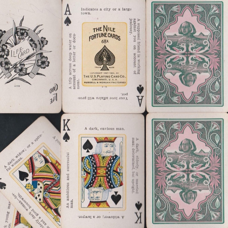 Cartomancy Deck - Etsy