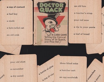 Doctor Quack Game - Etsy