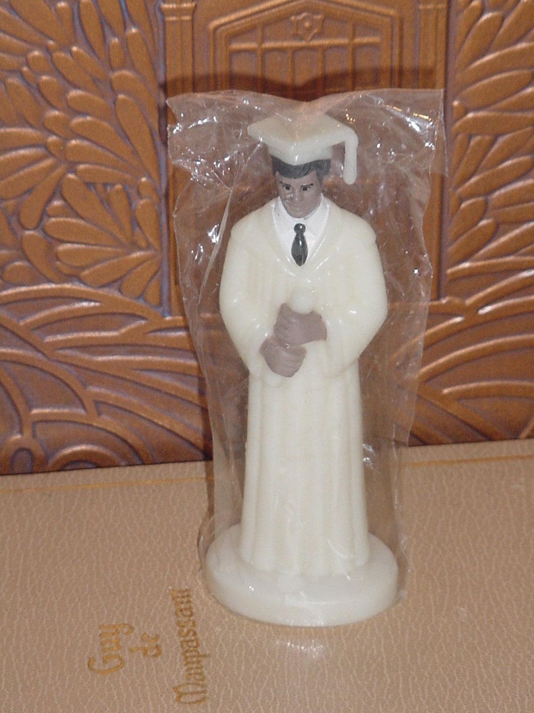 AFRICAN AMERICAN Male GRADUATION Cake Topper Decoration School,college ...