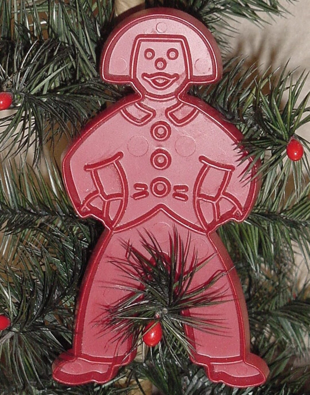 Vintage GINGERBREAD MAN or BOY Cookie Cutter by Tupperware Use for ...