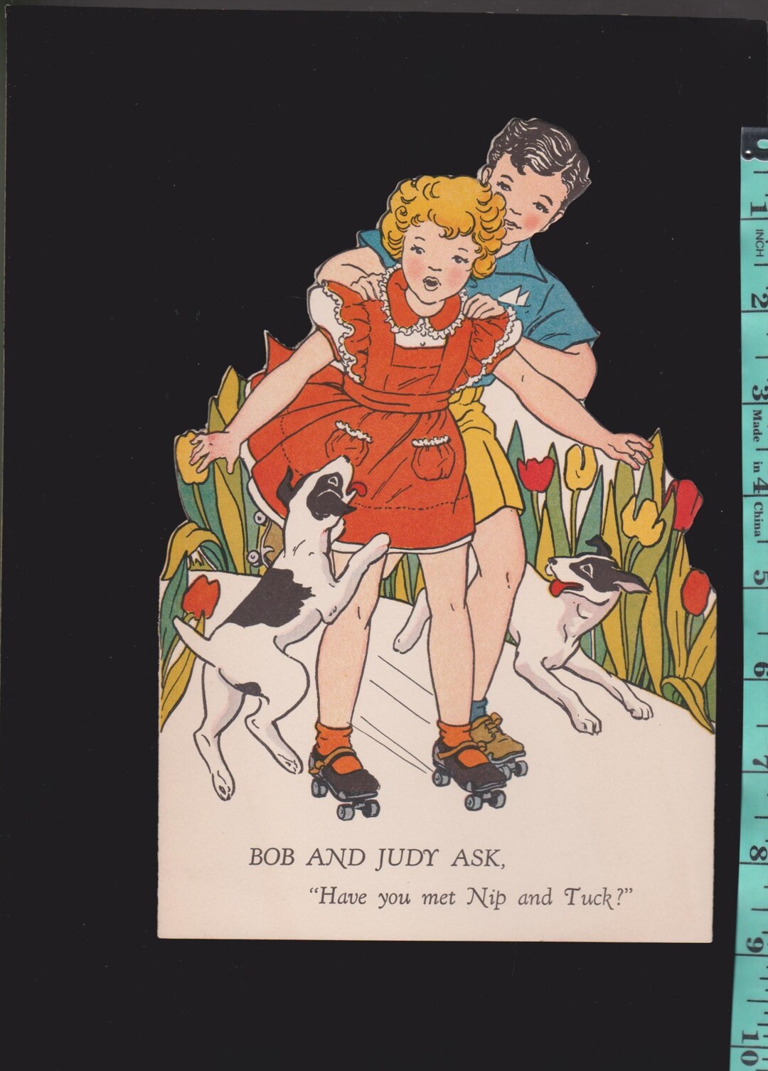 Vintage School Book PRIMERS Price List Diecut,color Illustration BOB ...