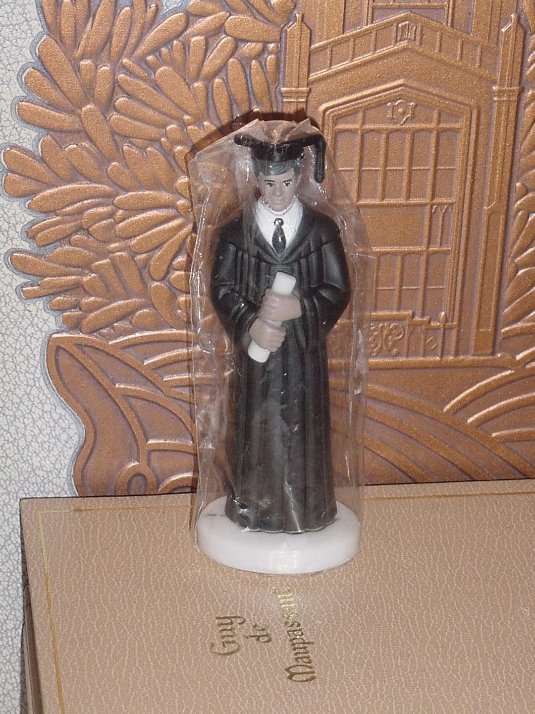 AFRICAN AMERICAN Male GRADUATION Cake Topper Decoration School,college ...