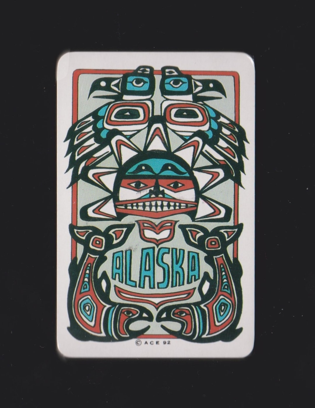ALASKA Playing Cards Deck W NATIVE ALASKAN Art Designs Factory - Etsy
