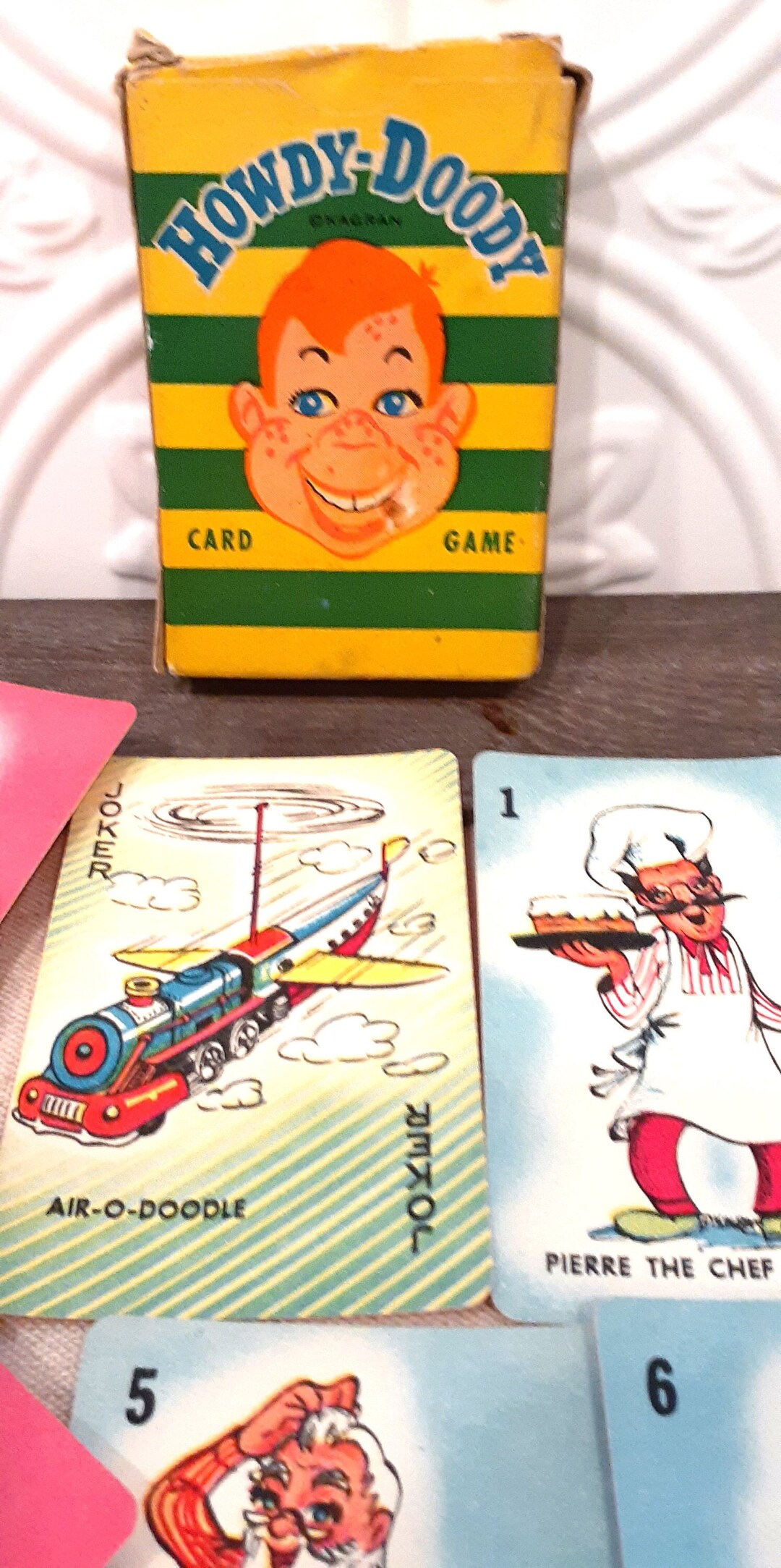 Vintage HOWDY DOODY Card Game COMPLETE Mid Century Kids T.V - Etsy