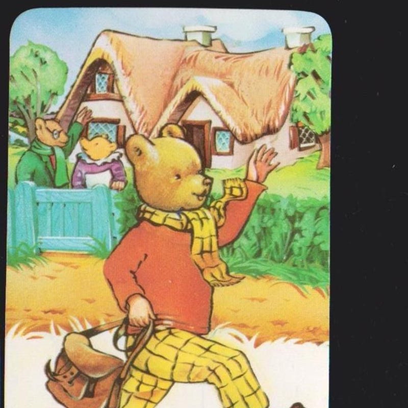 Rupert the Bear - Etsy