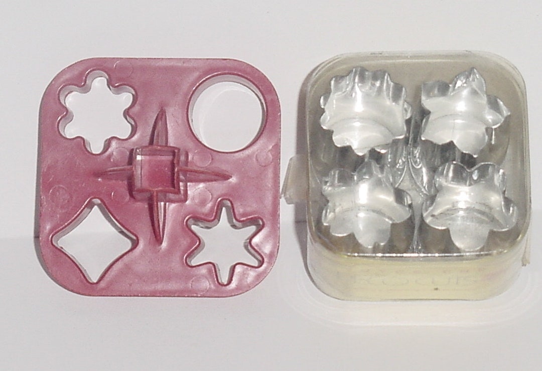 Vintage Tupperware MINI CUTTERS Food Garnisher,reamer & Joyce Chen Deco ...
